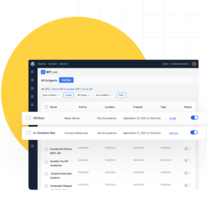 WPCode - The Best WordPress Code Snippets Plugin