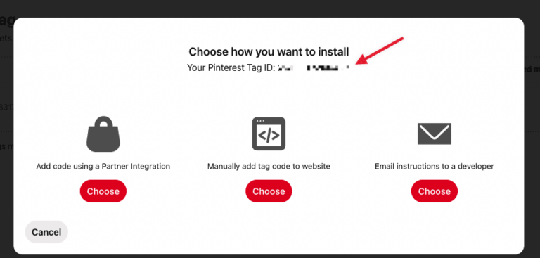 How to find your Pinterest Tag ID and Conversion Access Token - WPCode