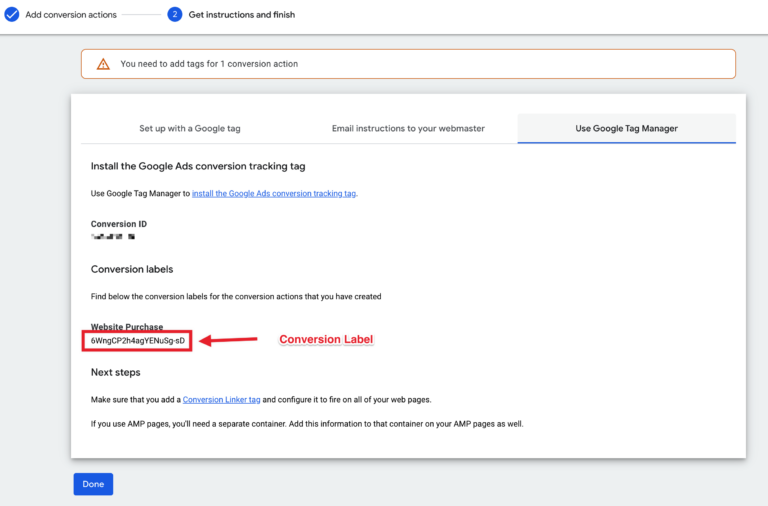 How to find your Google Ads Tag ID & Conversion Label - WPCode