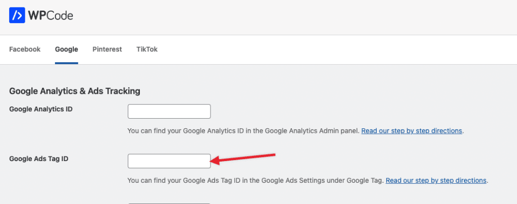 How to find your Google Ads Tag ID & Conversion Label - WPCode