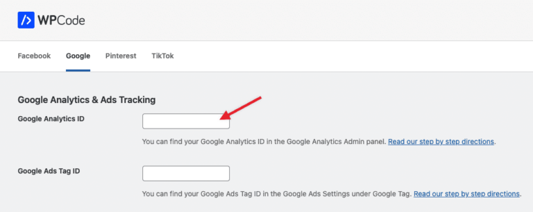 How to find your Google Analytics ID - WPCode