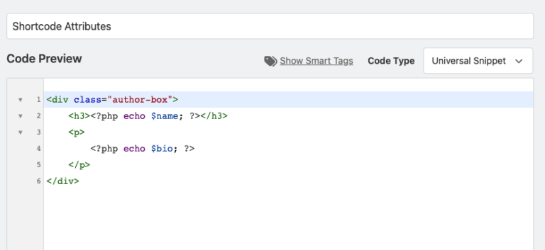 Using Shortcode Attributes - WPCode