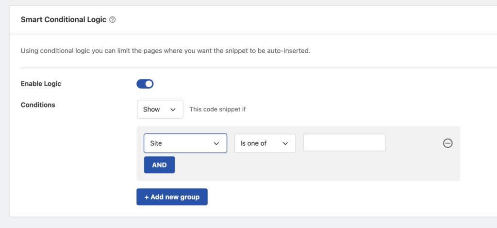 How to use the Multisite Addon - WPCode