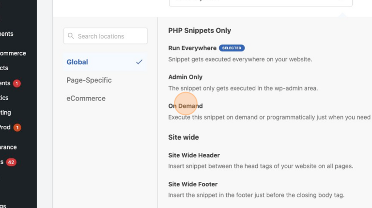 Run Code Snippets on Demand - WPCode Run Code Snippets on Demand - WPCode