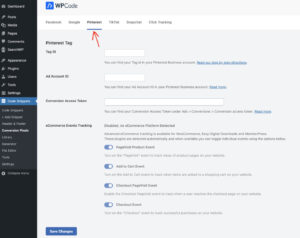 How To Add A Pinterest Tag To WordPress (For Free)