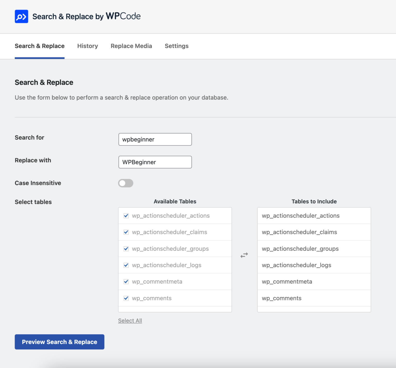 Introducing WPCode’s New Plugin: Search & Replace Everything ... Introducing WPCode’s New Plugin: Search & Replace Everything ...
