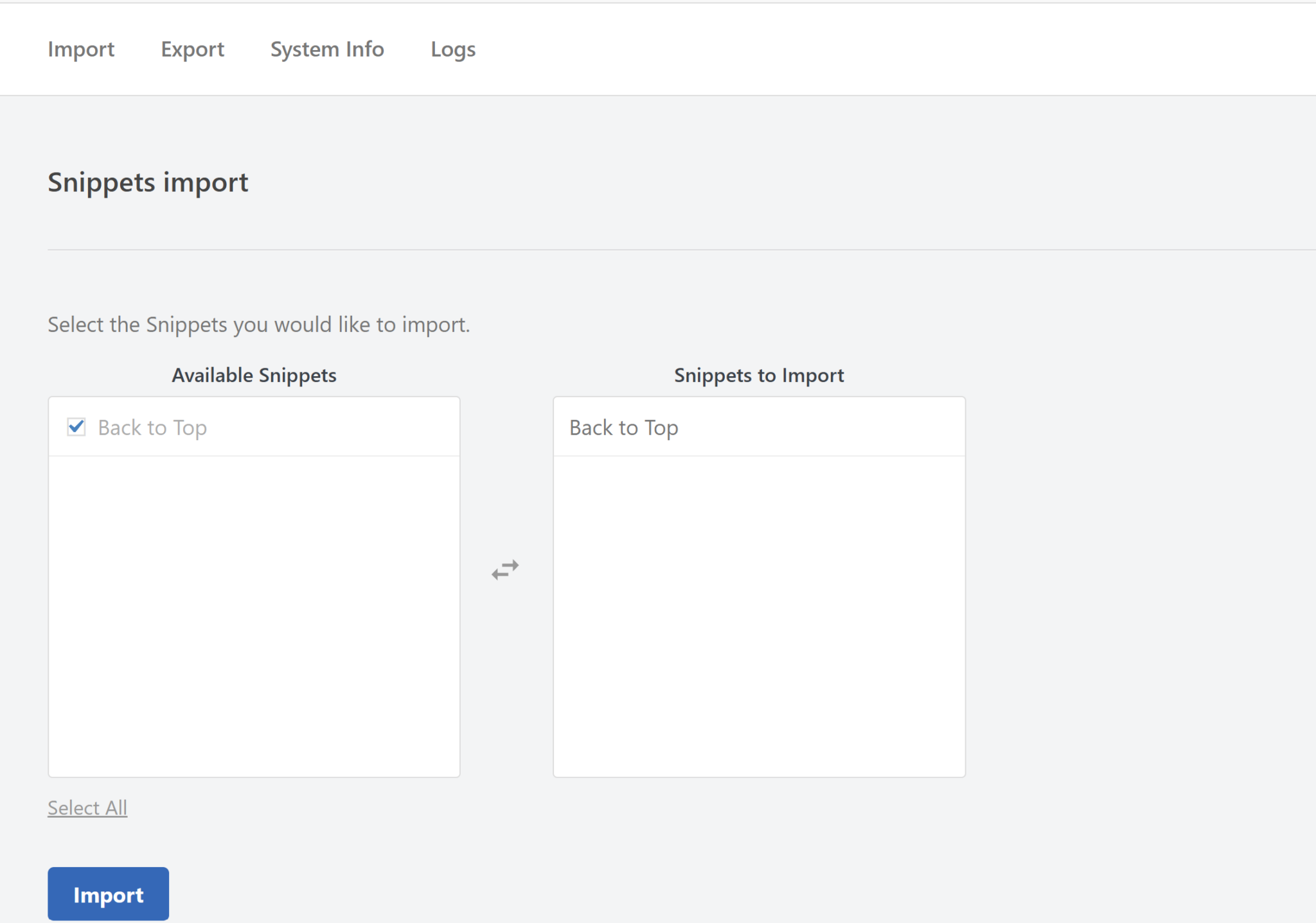 How to Import and Export Code Snippets From a WordPress Site
