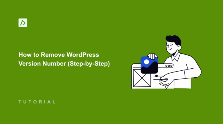 How to Remove WordPress Version Number (Step-by-Step)